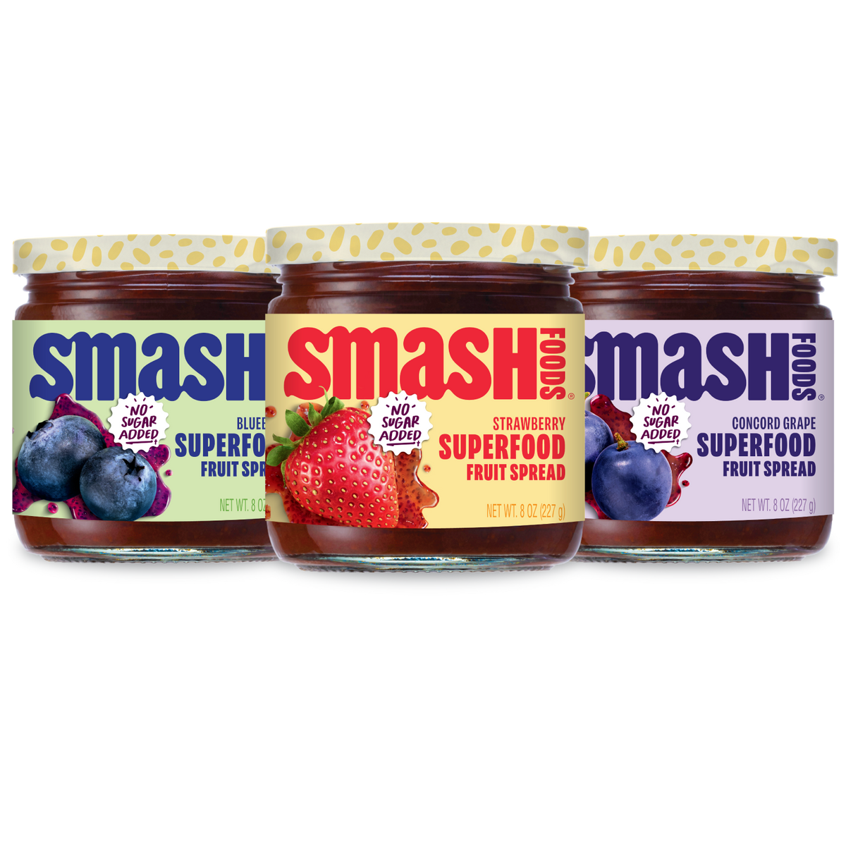 Smash Foods | Deliciously Nutritious Superfood Jams